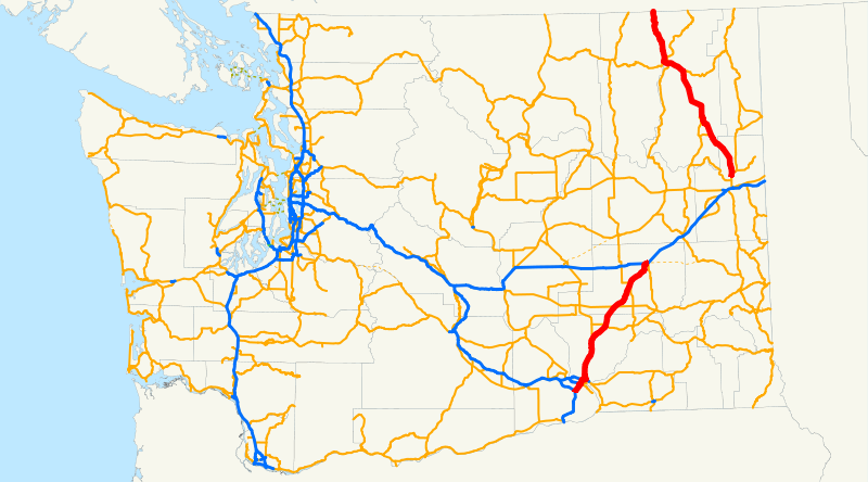 Washington State Highways: Washington State Route 395